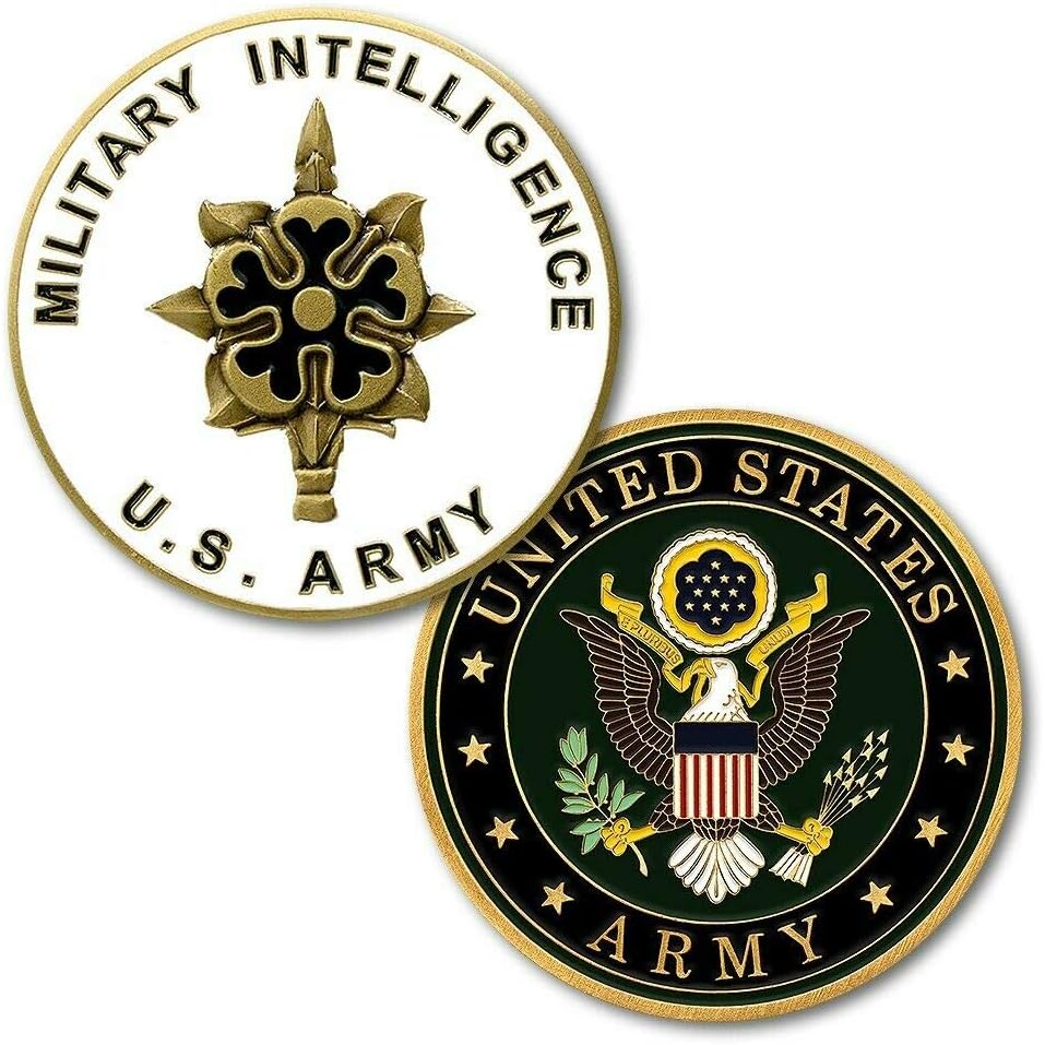 Amazon.com: U.S. Army Military Intelligence Challenge Coin ...