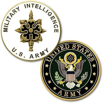 Amazon.com: U.S. Army Military Intelligence Challenge Coin ...