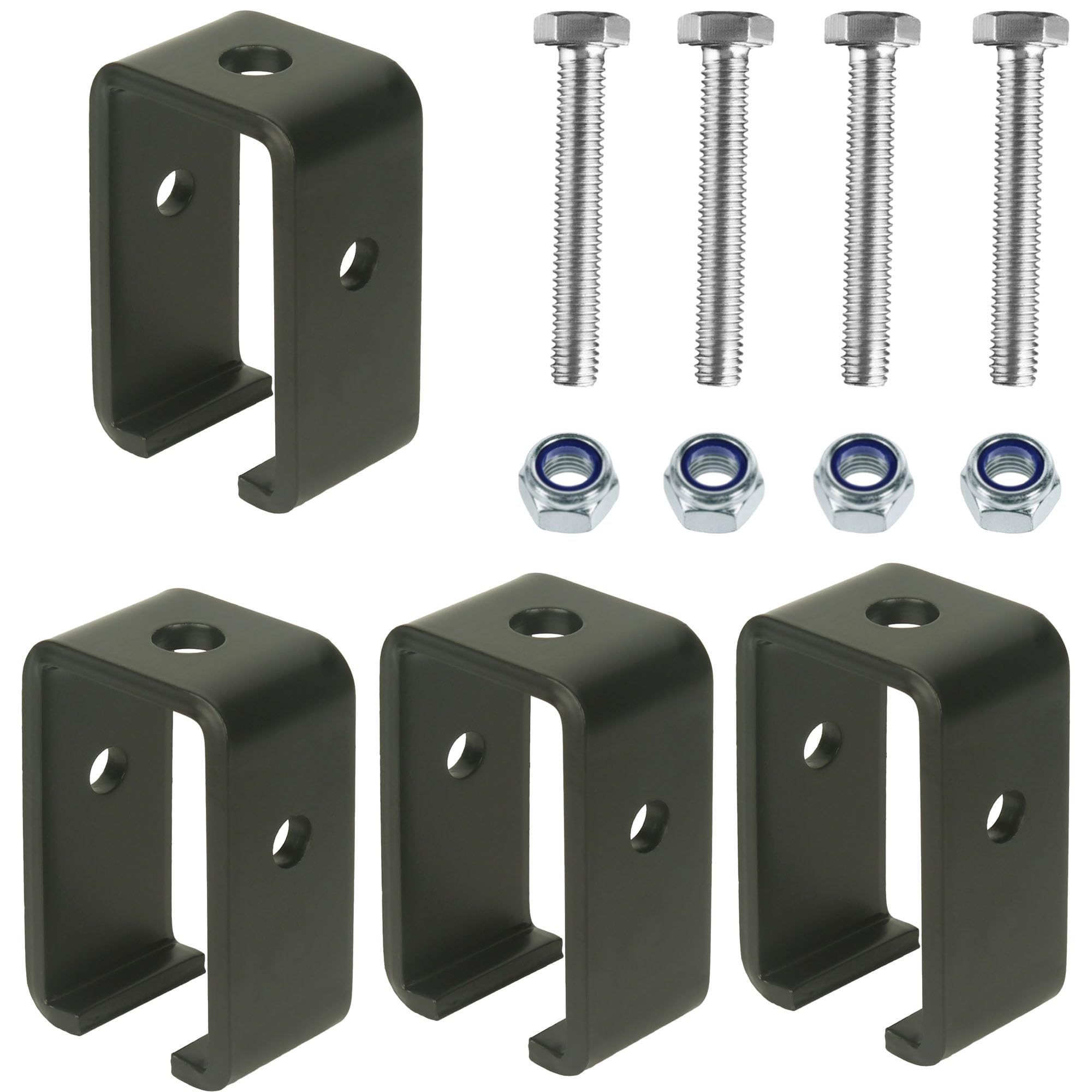 Buy BiJun Channel Trolley Track Hanger Bracket for All 1-5/8" Strut ...