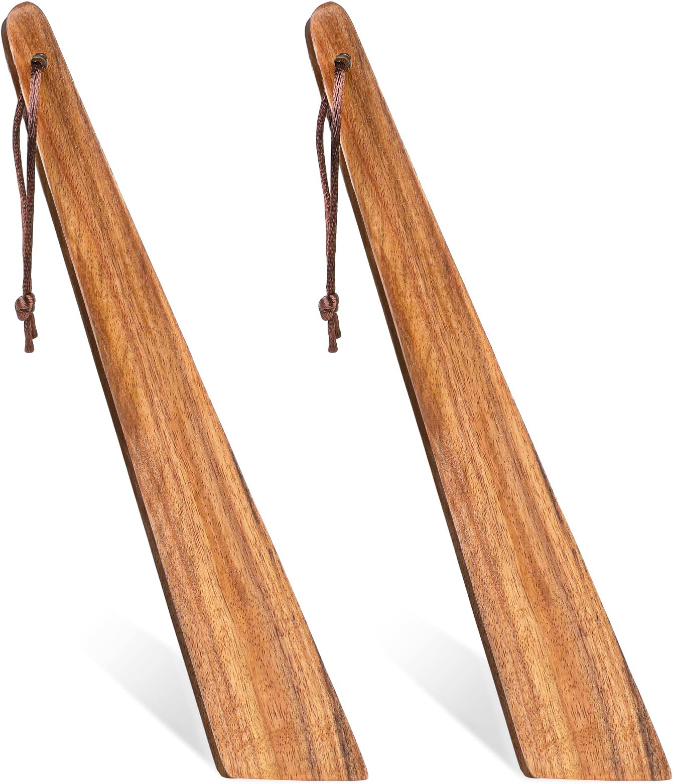 Amazon.com: Pack of 2 Acacia Wood Solid Turner, Non Stick Slotted ...