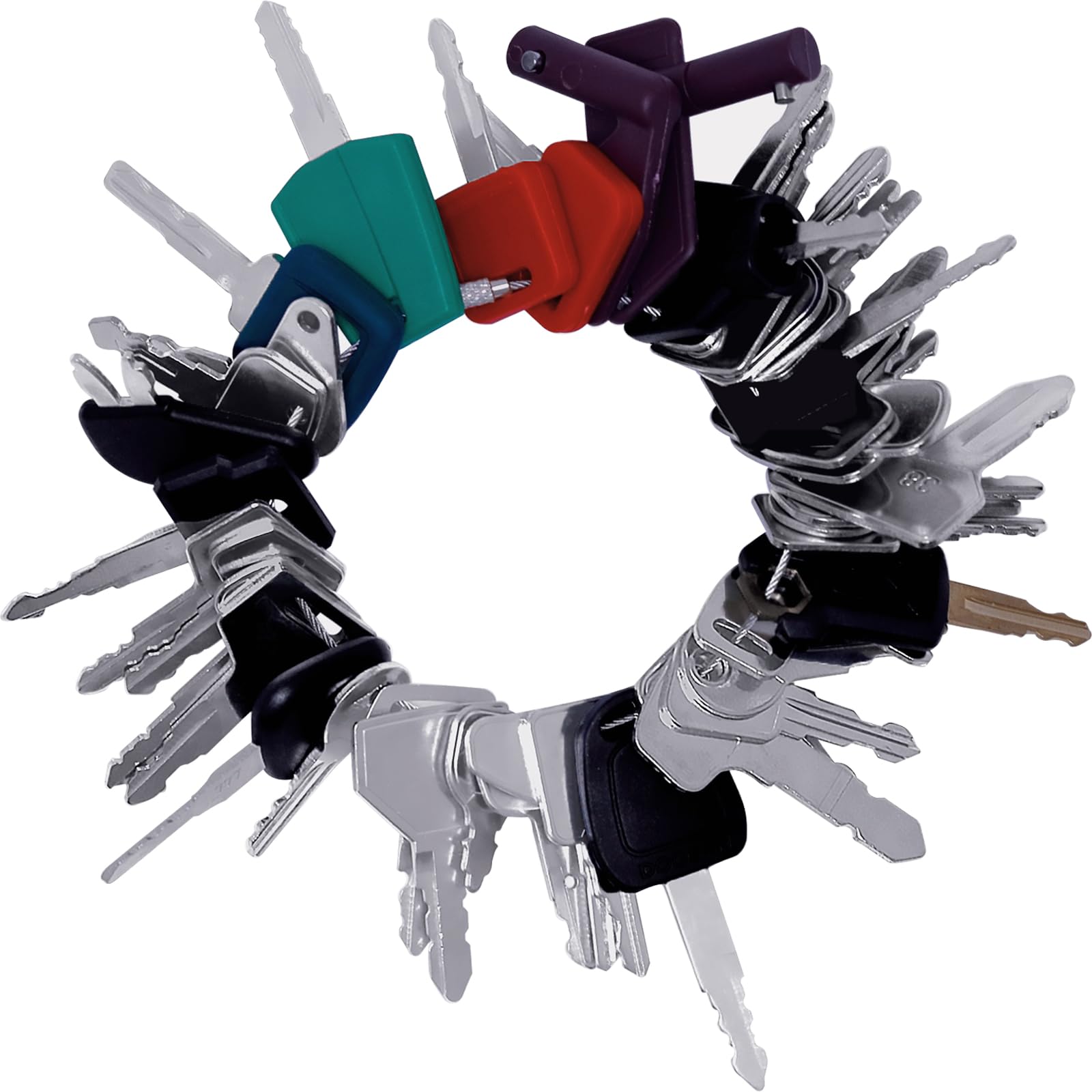 Amazon.com: 42 Heavy Equipment Keys Master Set, Construction Ignition ...