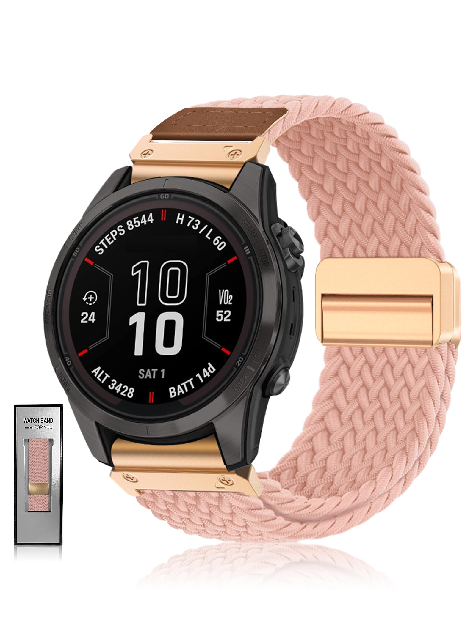 Amazon.com: Quickfit-22mm Watch-Bands for Garmin-Fenix 7/6/5-Band ...