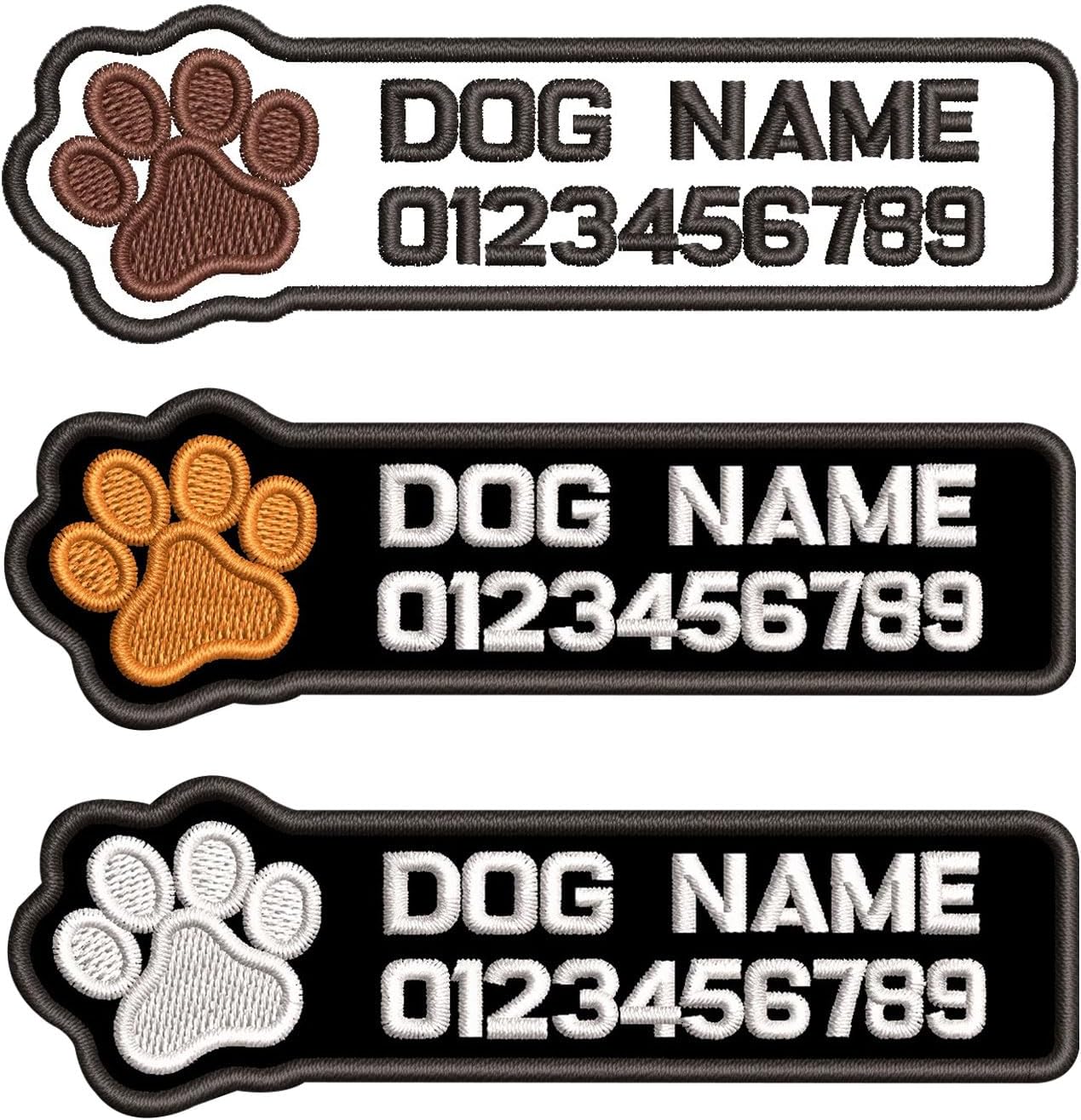 Amazon.com: Customized Name Patch, Personalized Removable Tactical Patches Hook and Loop ...