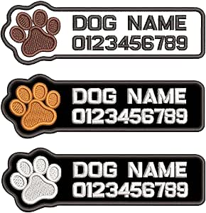 Customized Name Patch, Personalized Removable Tactical Patches Hook and Loop, Embroidered ...