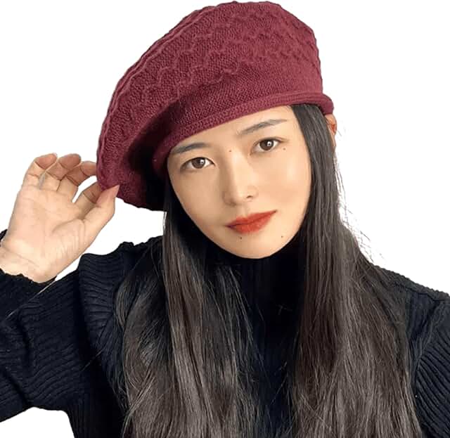 Amazon.in: Wool - Women's Berets / Women's Caps & Hats: Clothing ...