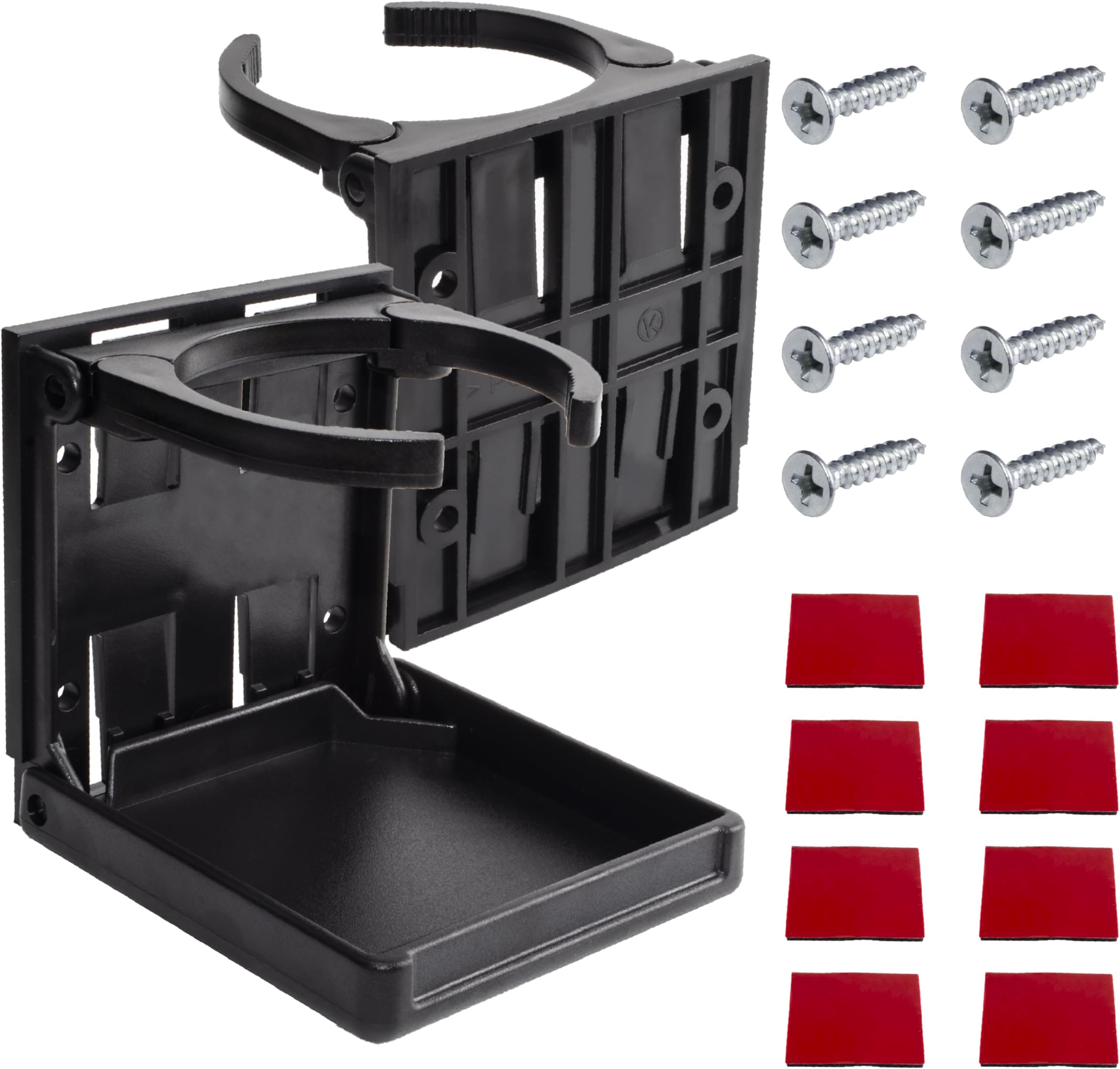 Amazon.com: Adjustable Folding Drink Holder, 2PCS Universal Cup Holders ...