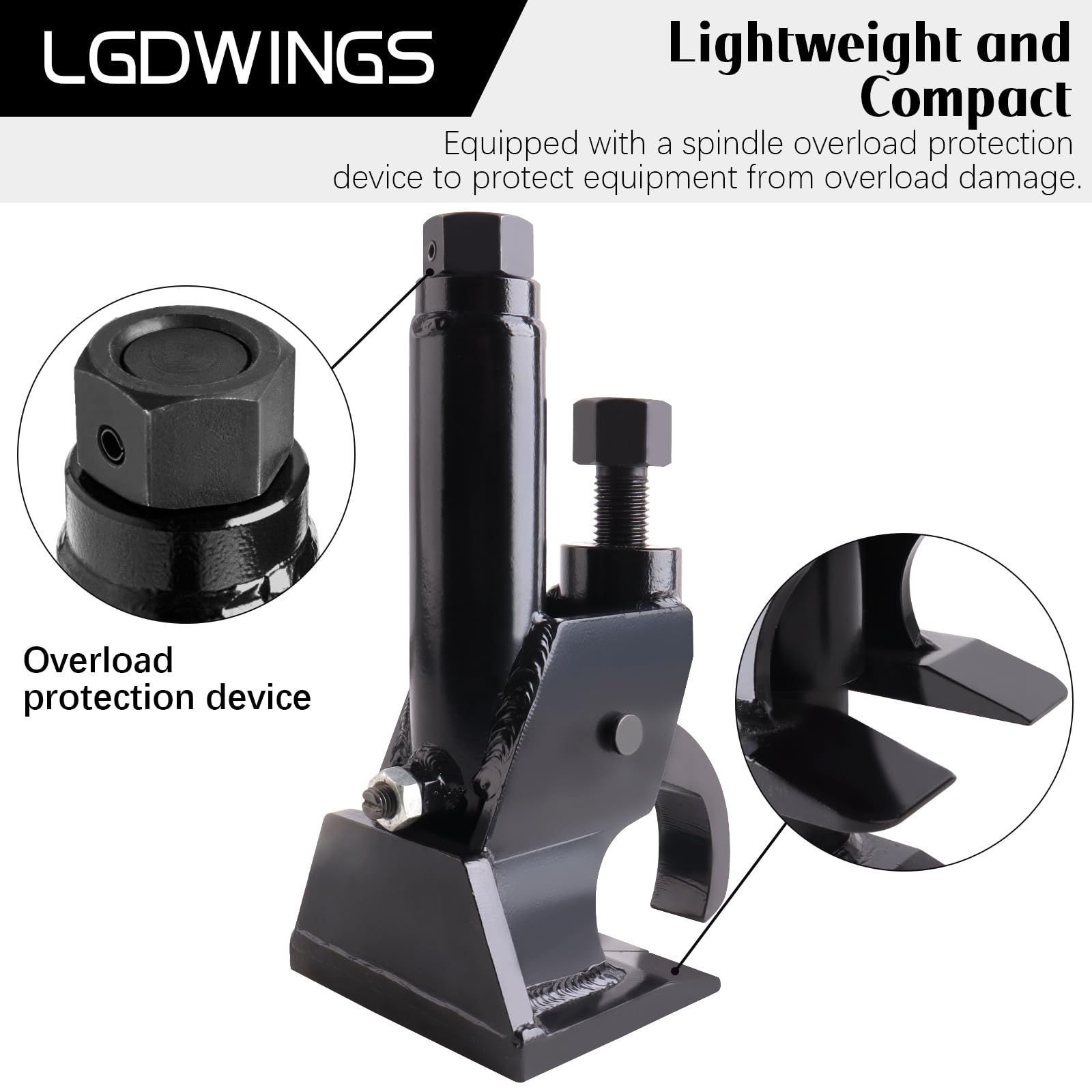 Snapklik.com : LGDWINGS Manual Tire Bead Breaker Adjustable Hammer ...