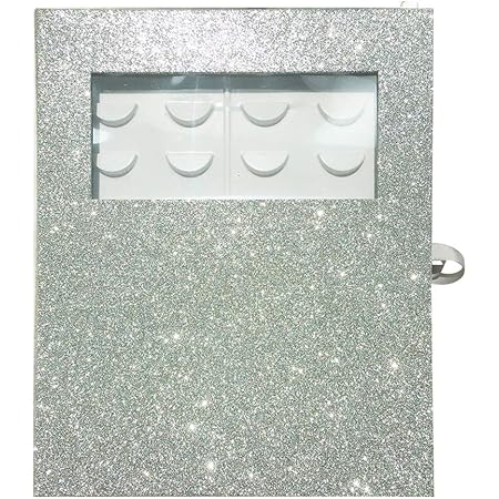 Amazon.com: Eyelash Book, 16 Pairs False Eyelashes Storage Container ...