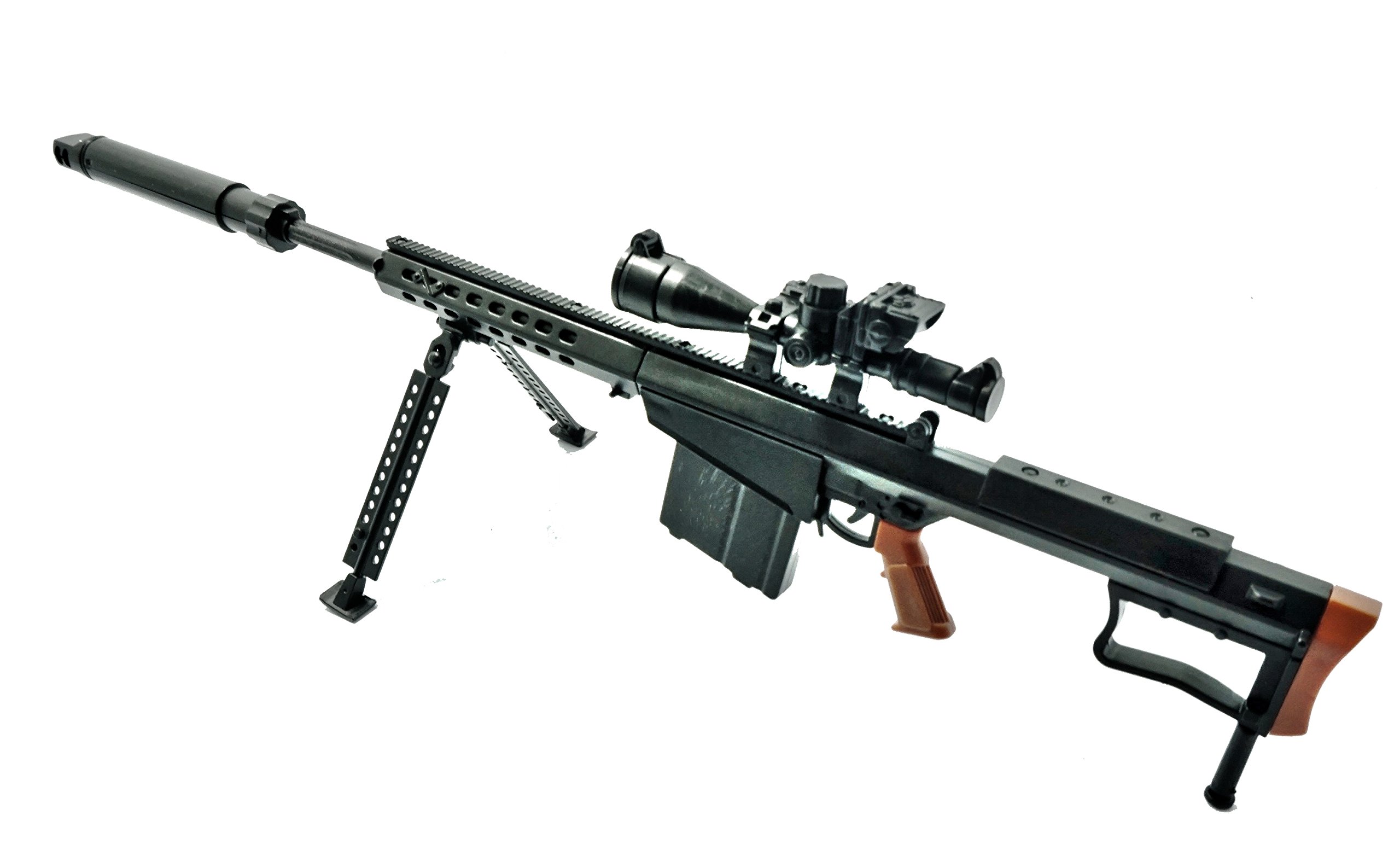 Amazon.com: 1/6 Scale M82A1 Anti-Materiel Rifle Barrett US Army Gun GI ...