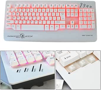 Amazon.com: SUImeito Game Mechanical Keyboard Zerodate X12 3 Colour ...