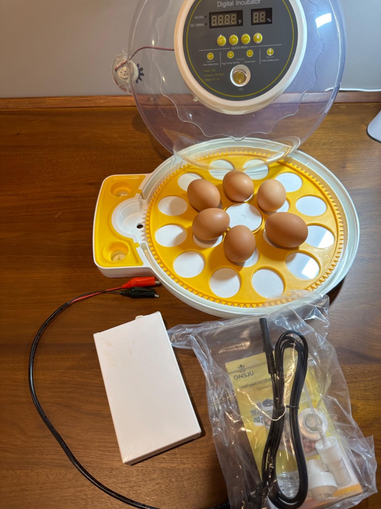$22/mo - Finance egg incubator with automatic egg flipping function ...
