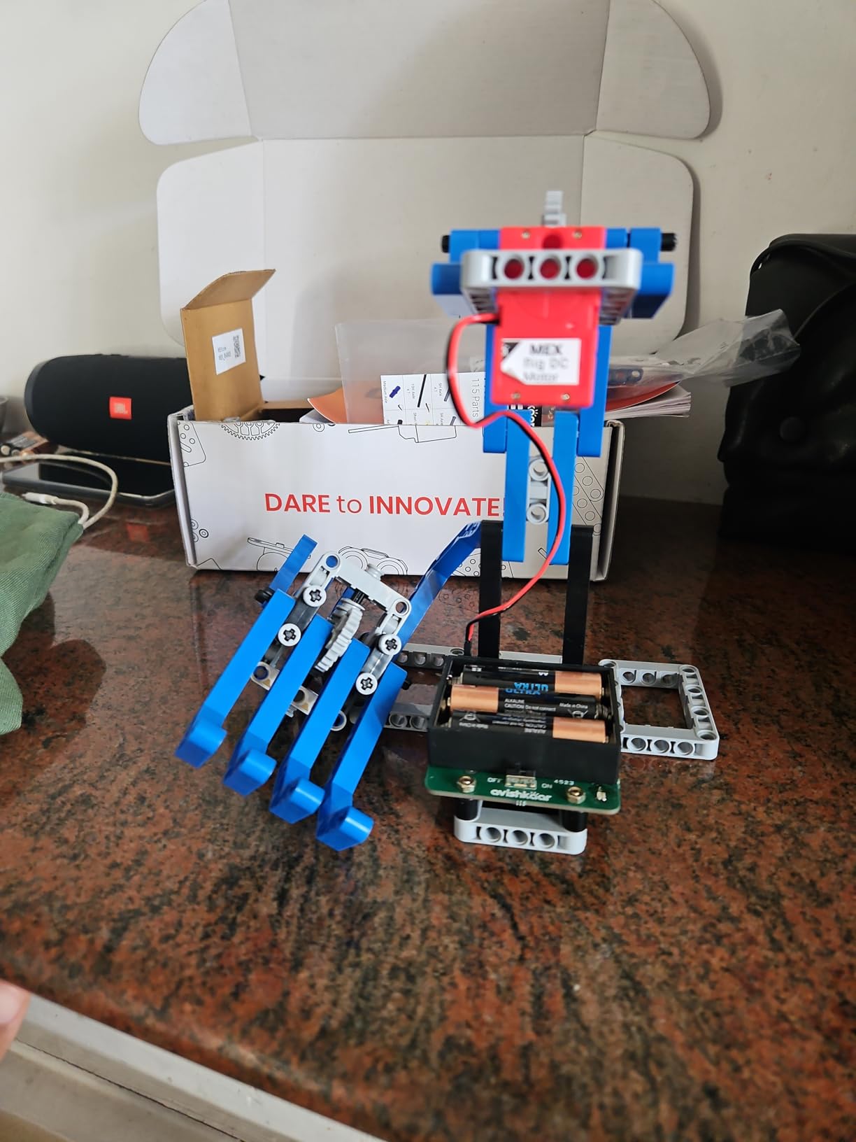 Buy Avishkaar MEX Robotic ARM 3-in-1 DIY Robotics & AI Science Kit ...