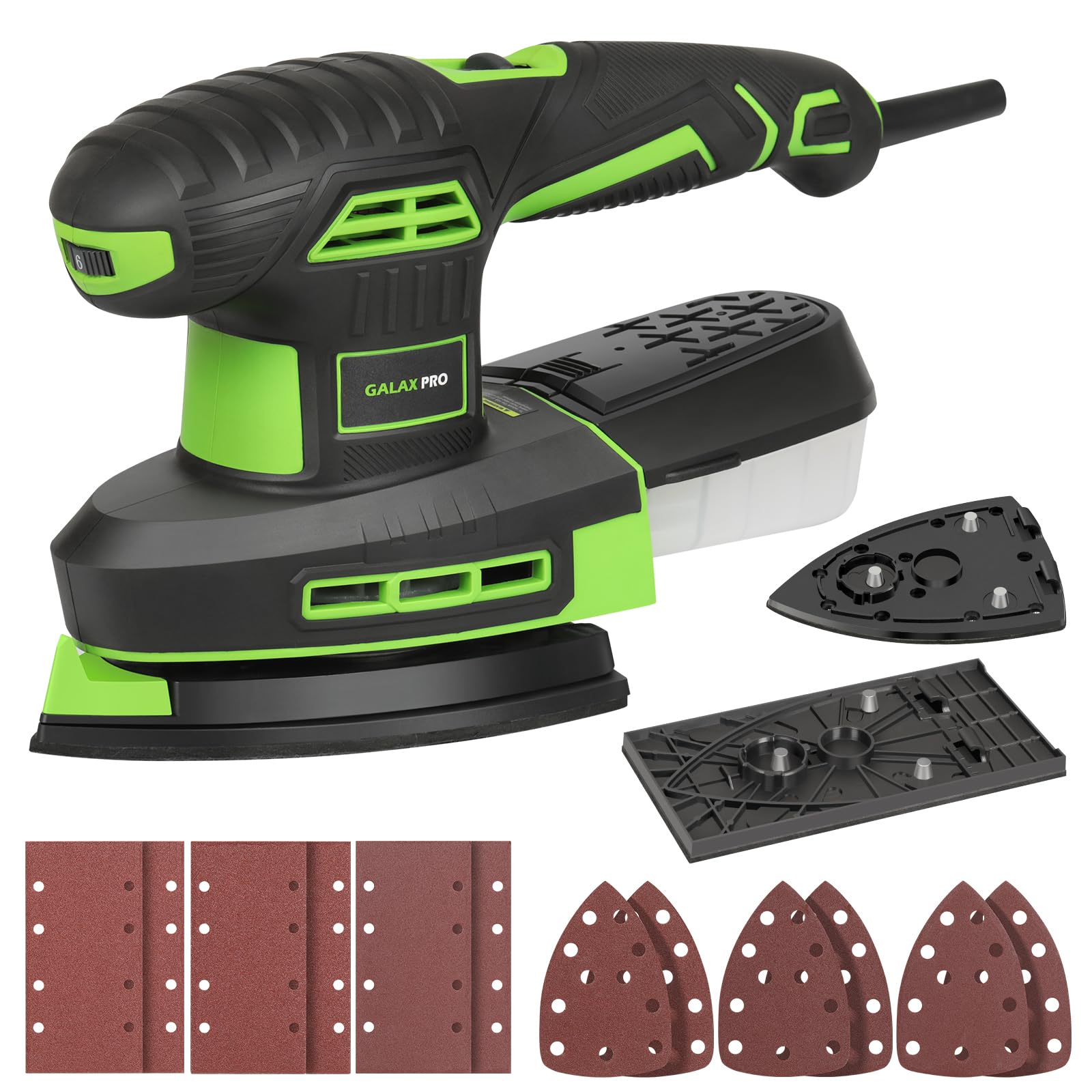 Snapklik.com : GALAX PRO 250W 2-in-1 Sheet Sanders/Detail Sanders, 6000 ...