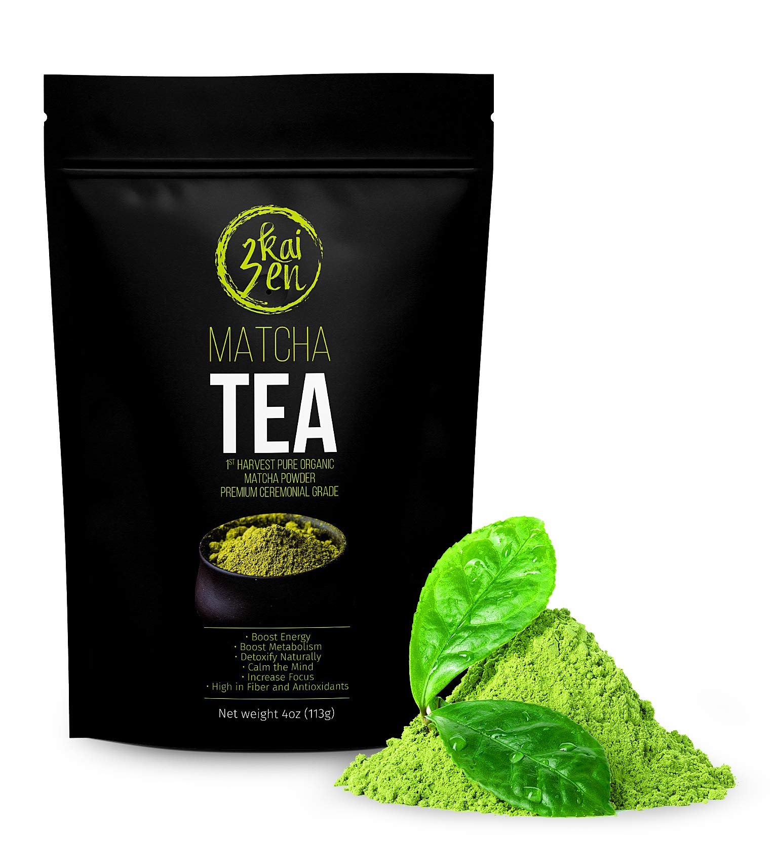 Buy Premium Ceremonial Grade Green Tea Powder, USDA and JAS Approved ...