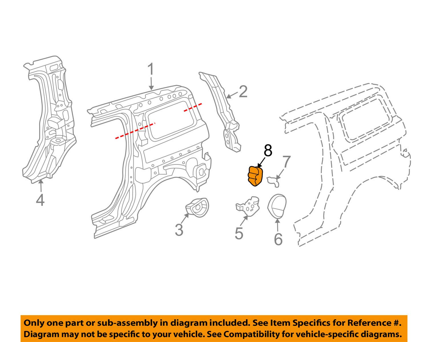 Amazon.com: Genuine Honda 75450-SAA-013 Rear Air Outlet Assembly ...