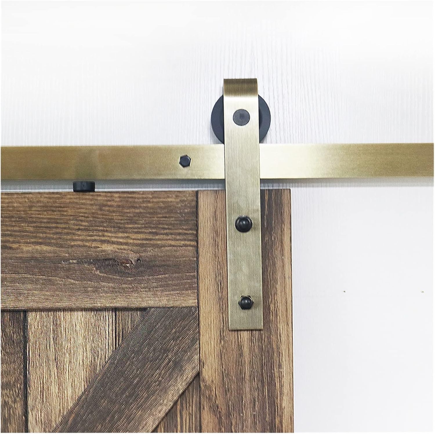 Door Hardware Track Kit Classic Sliding Barn Wood Door Hardware Kit ...