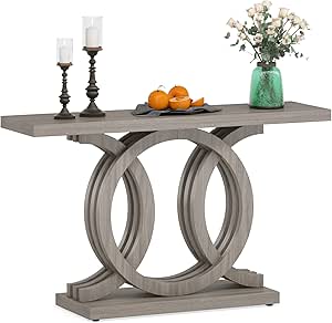 Amazon.com: LITTLE TREE Entryway Console Table Wood: 55 inches ...