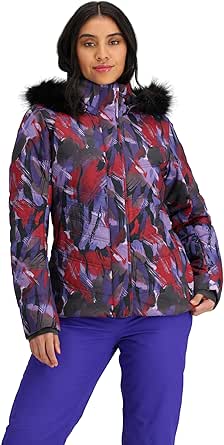 Amazon.com : Obermeyer Tuscany II Jacket Volcanic 18 : Clothing, Shoes ...