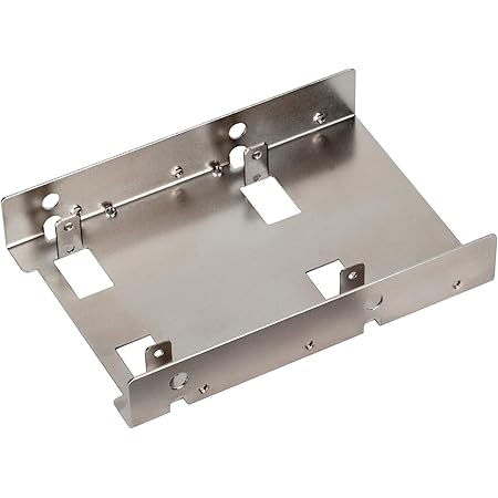 Amazon.com: SILVERSTONE SDP08 3.5 to 2 X 2.5-Inch Bay Converter ...