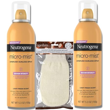 Amazon.com : Neutrogena Micromist Airbrush Sunless Tanning Spray ...