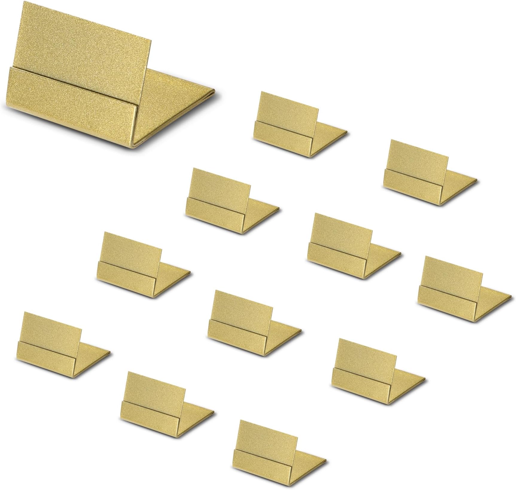 Amazon.com: MyGift 20 Piece Name Place Card Holders, Rustic Wood Table ...