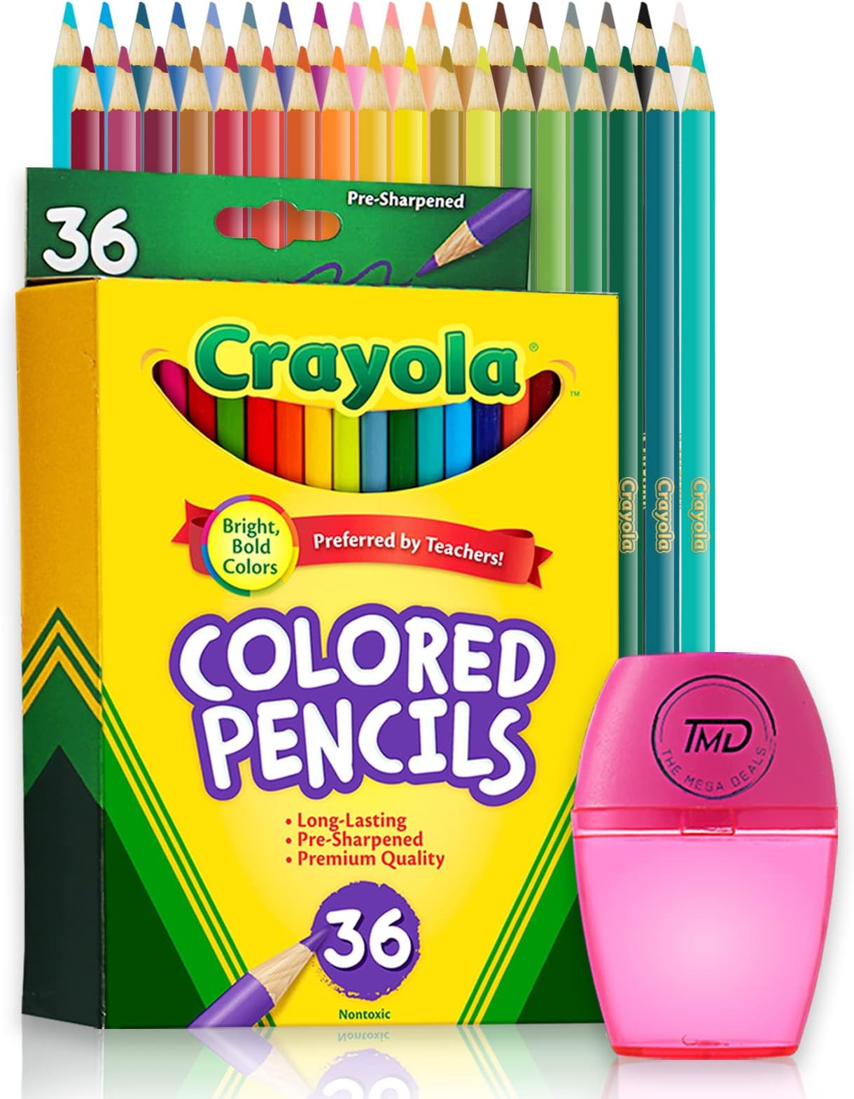 Amazon.com: Crayola Colored Pencils (36ct), Kids Pencils Set, Arts ...