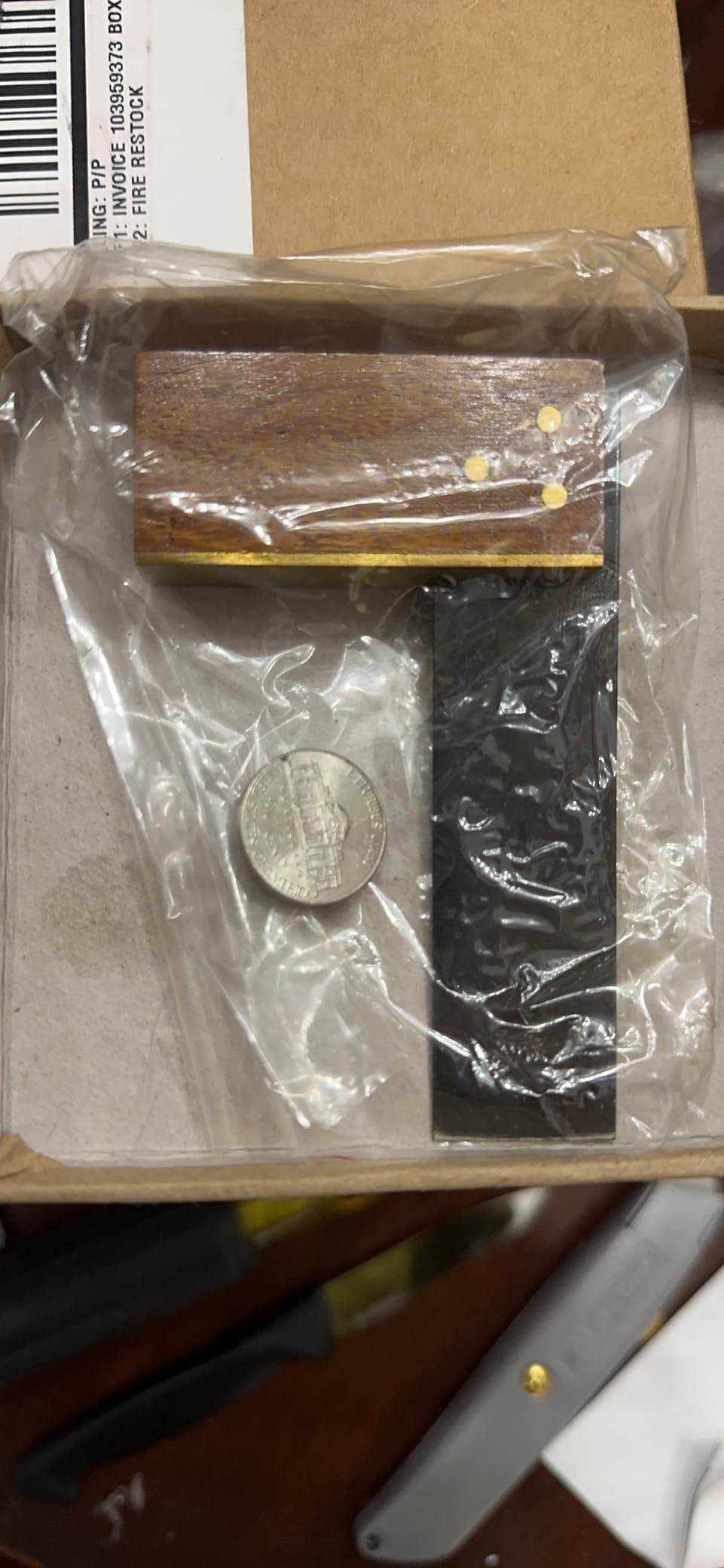 Wedge Mini Carpenter Square | 4" Precision Tool | Durable Wood & Metal ...