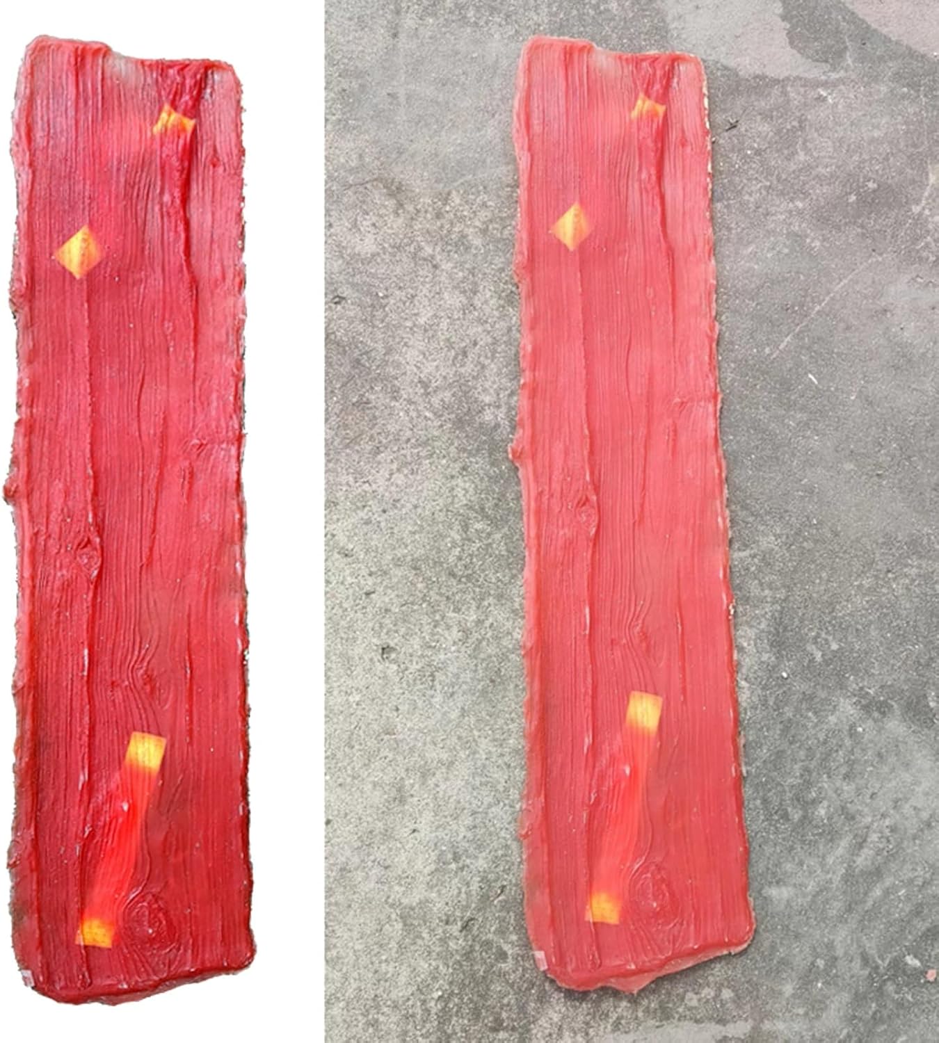 Amazon.com: EXCLURA Concrete Texture Stamps Decorative Wood Plank ...