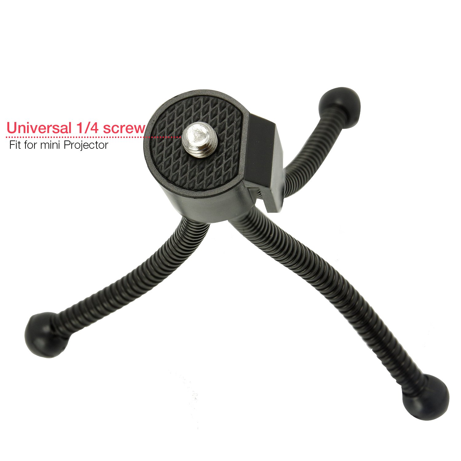 Flexible Tripod Flashlight 10 Inch LED Ring Light With Flexible Tripod