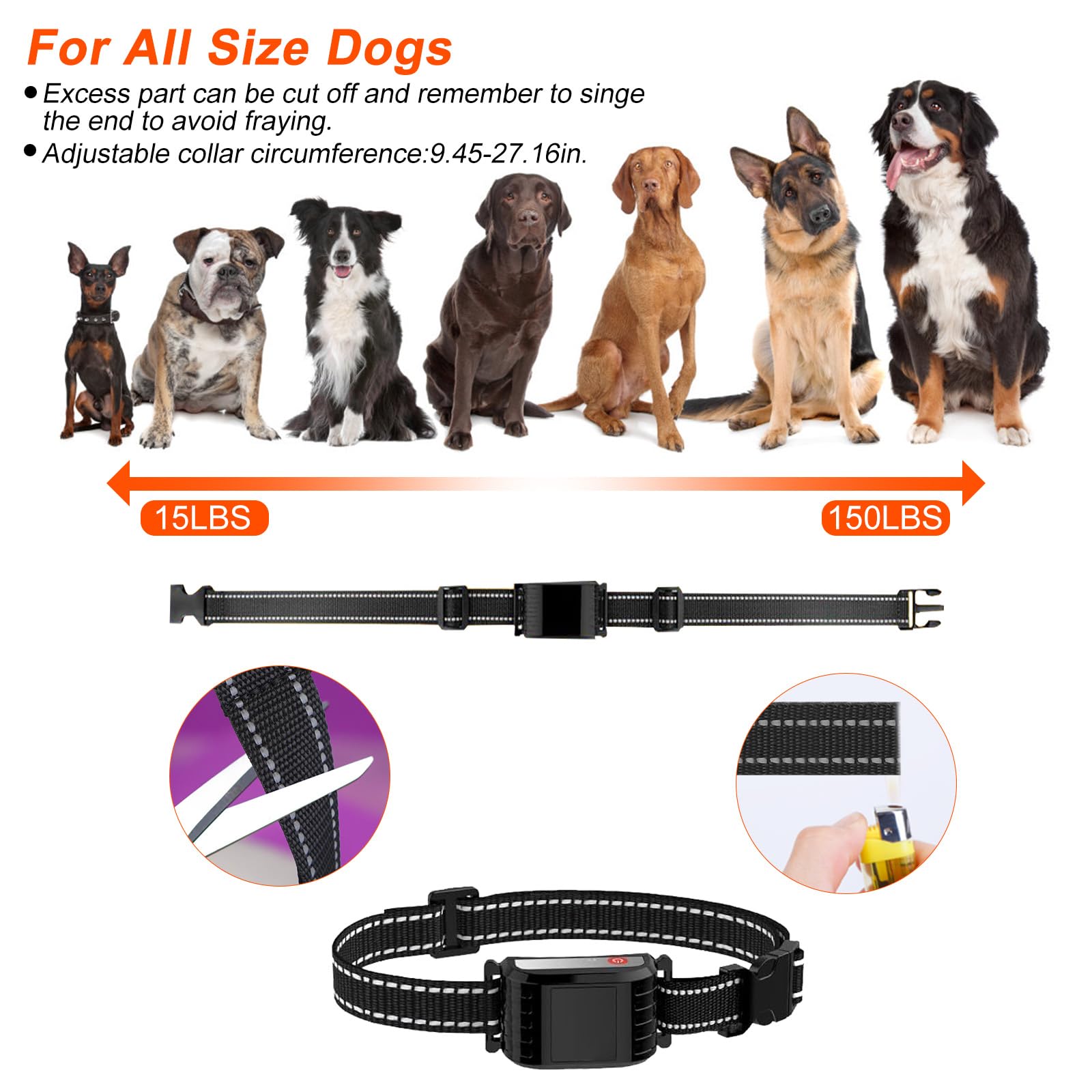Snapklik.com : Wireless Dog Fence, 2-in-1 Electric Dog Fence System For ...