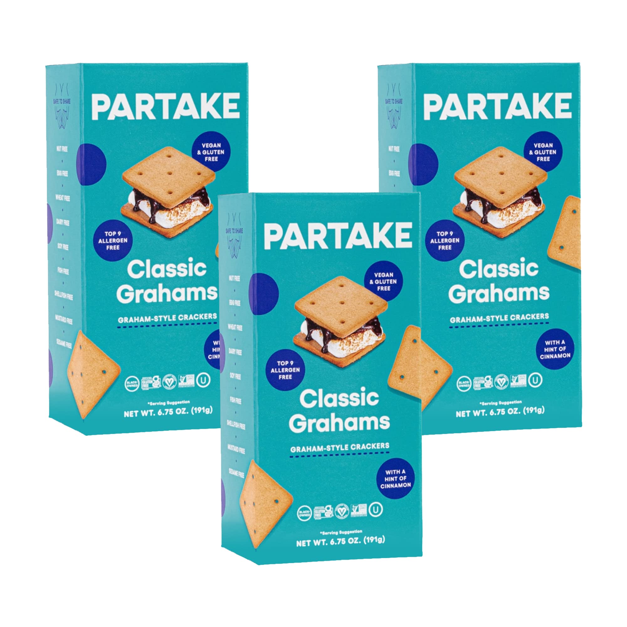 Snapklik.com : Gluten Free Graham Crackers By Partake Vegan Friendly No ...