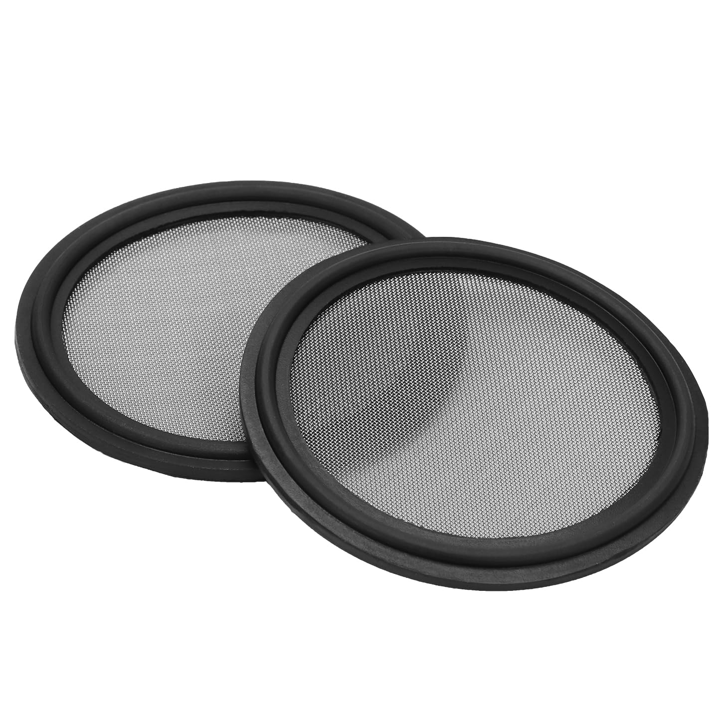 Snapklik.com : 2 Pack 2" Sanitary Tri-Clamp Gasket EPDM w/Stainless ...