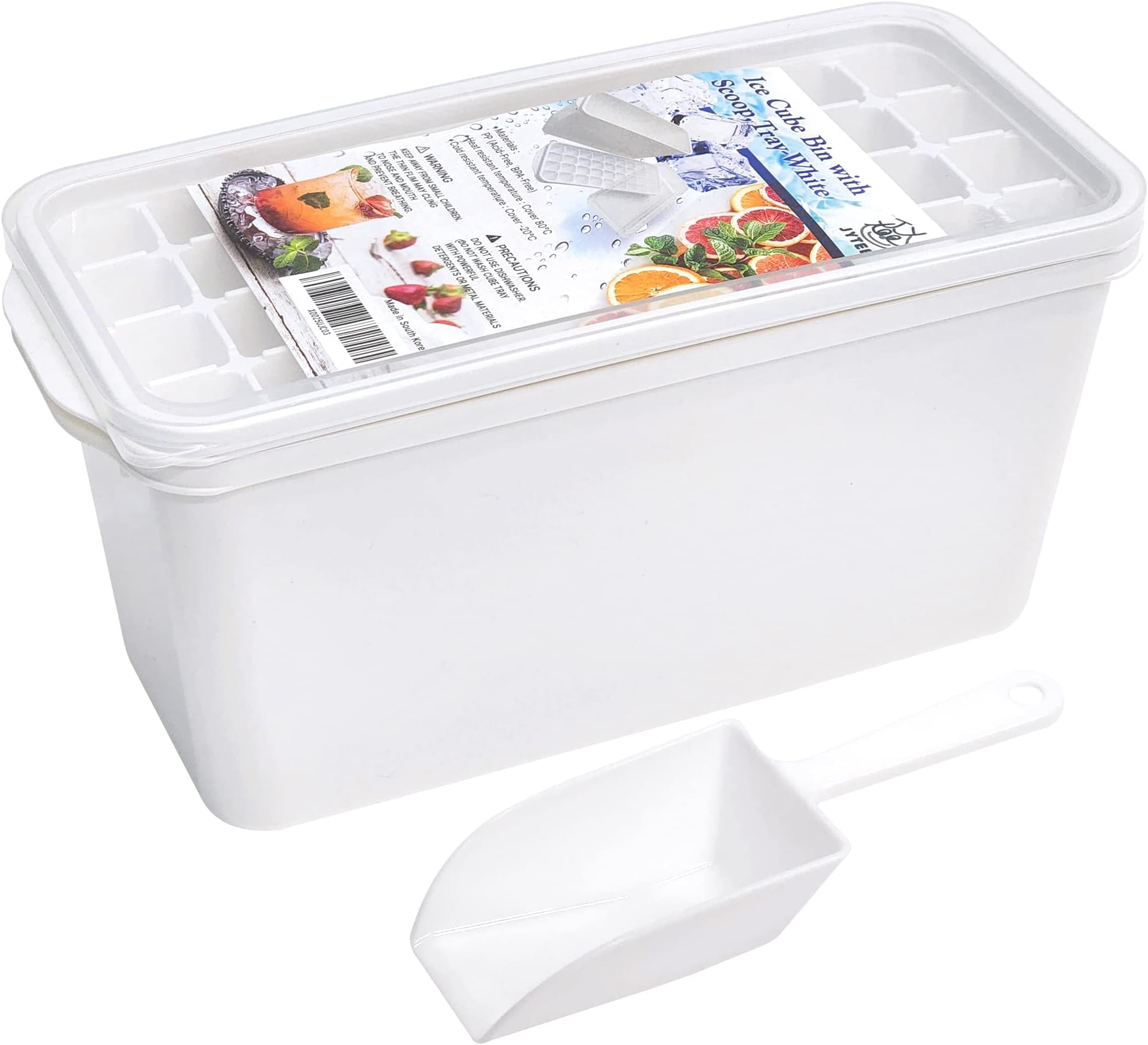 Amazon.com: Ice Cube Bin Bucket Trays - Ice Holder, Container, Storage ...