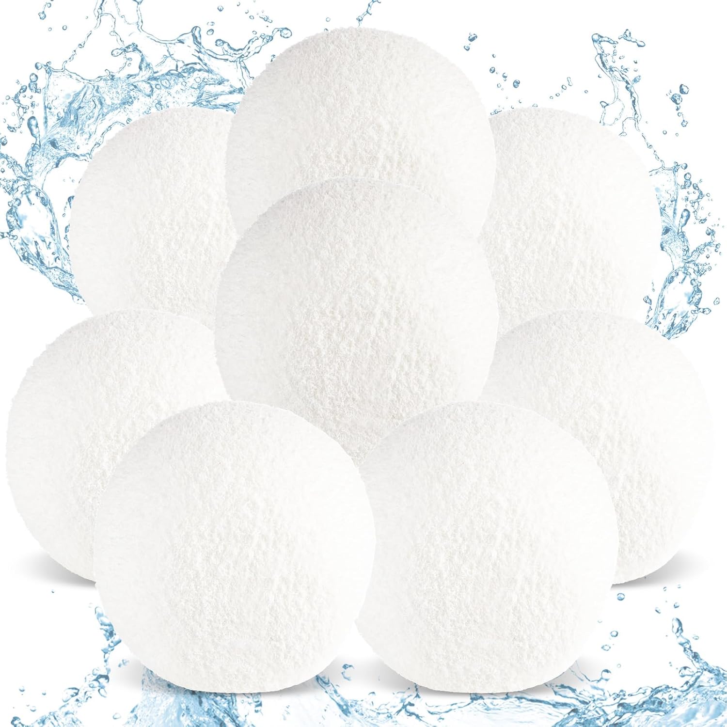 Amazon.com: 8 Pack Scum Absorber for Spas Hot Tub 3 Inch Hot Tub ...