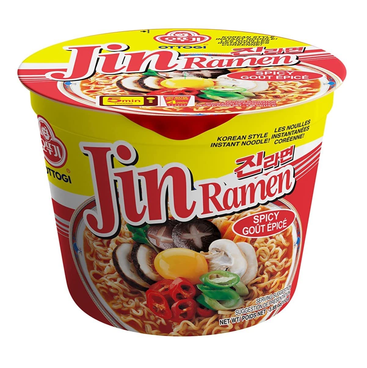 Snapklik.com : OTOKI JIN RAMEN SPICY, KOREAN STYLE INSTANT NOODLE, RICH ...