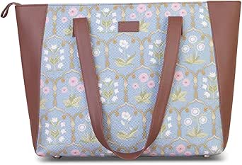 ZOUK Women's Handcrafted Side Tote Bag and Handbag for Office and ...