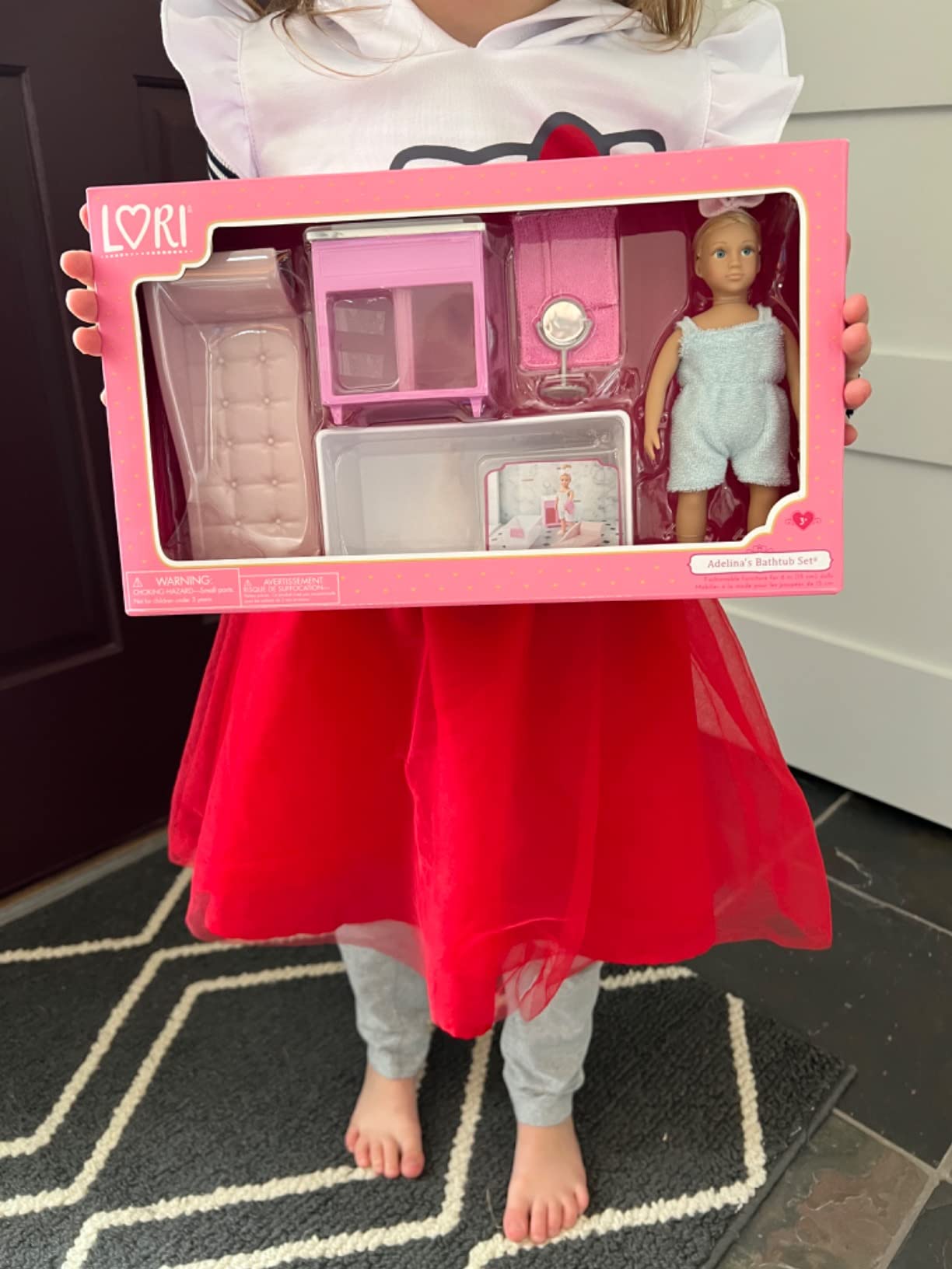 Amazon.com: Lori Dolls – Adelina’s Bathtub Set – Mini Doll & Toy ...