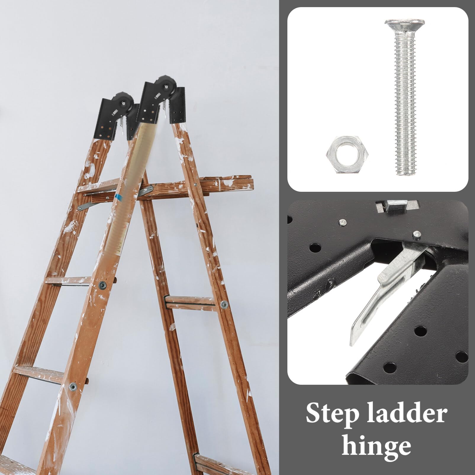 Folding Attic Ladder Hinges Parts Ladder Connector Small Step Parts