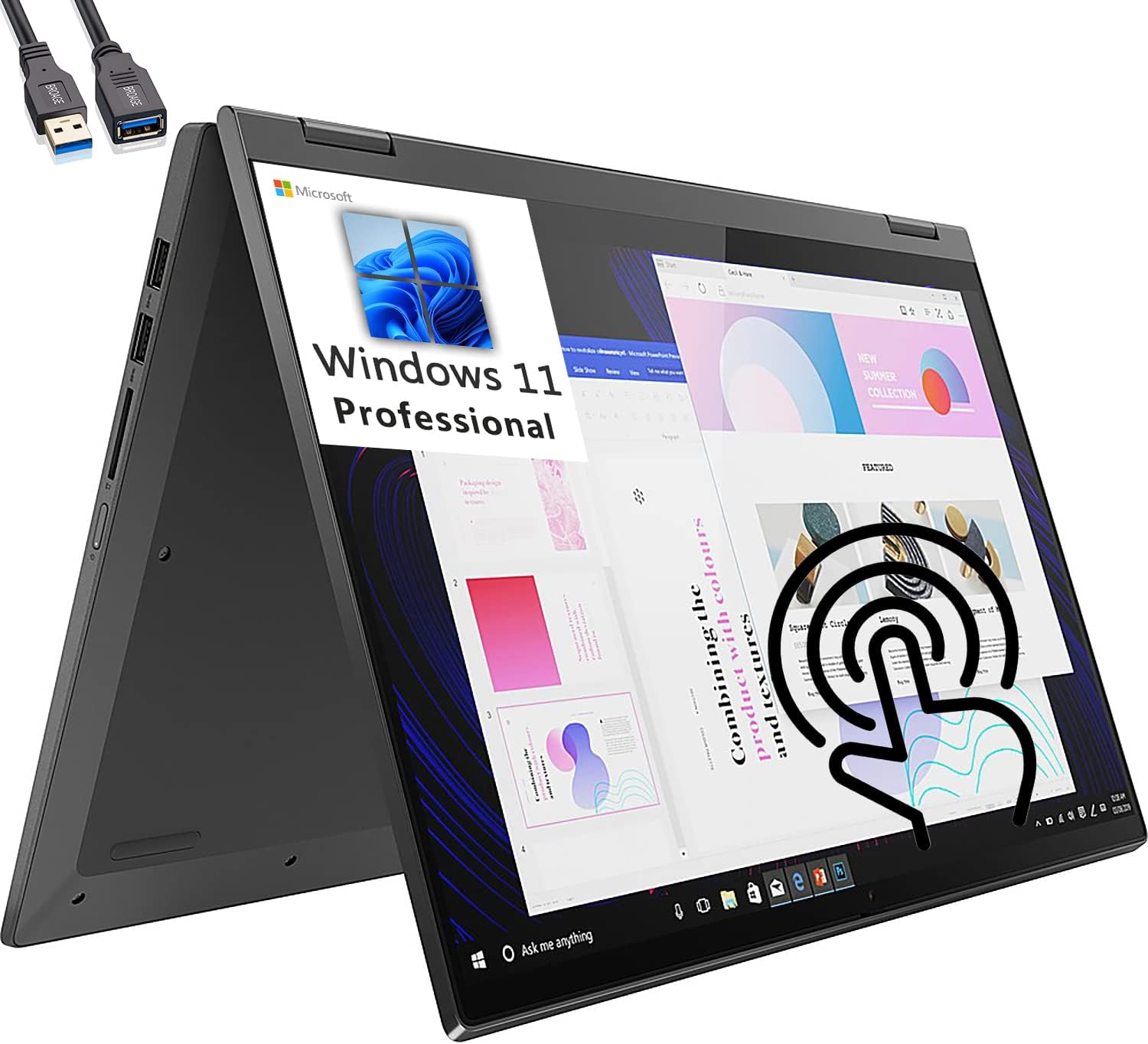 Amazon.com: Lenovo IdeaPad Flex 5 16" Touchscreen Laptop, Octa-Core AMD ...