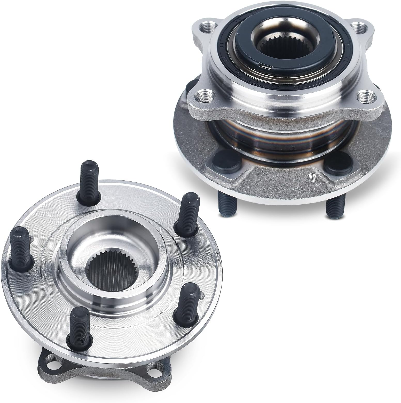 Amazon.com: Autoround Pair 513374 Front Wheel Bearing and Hub Assembly ...