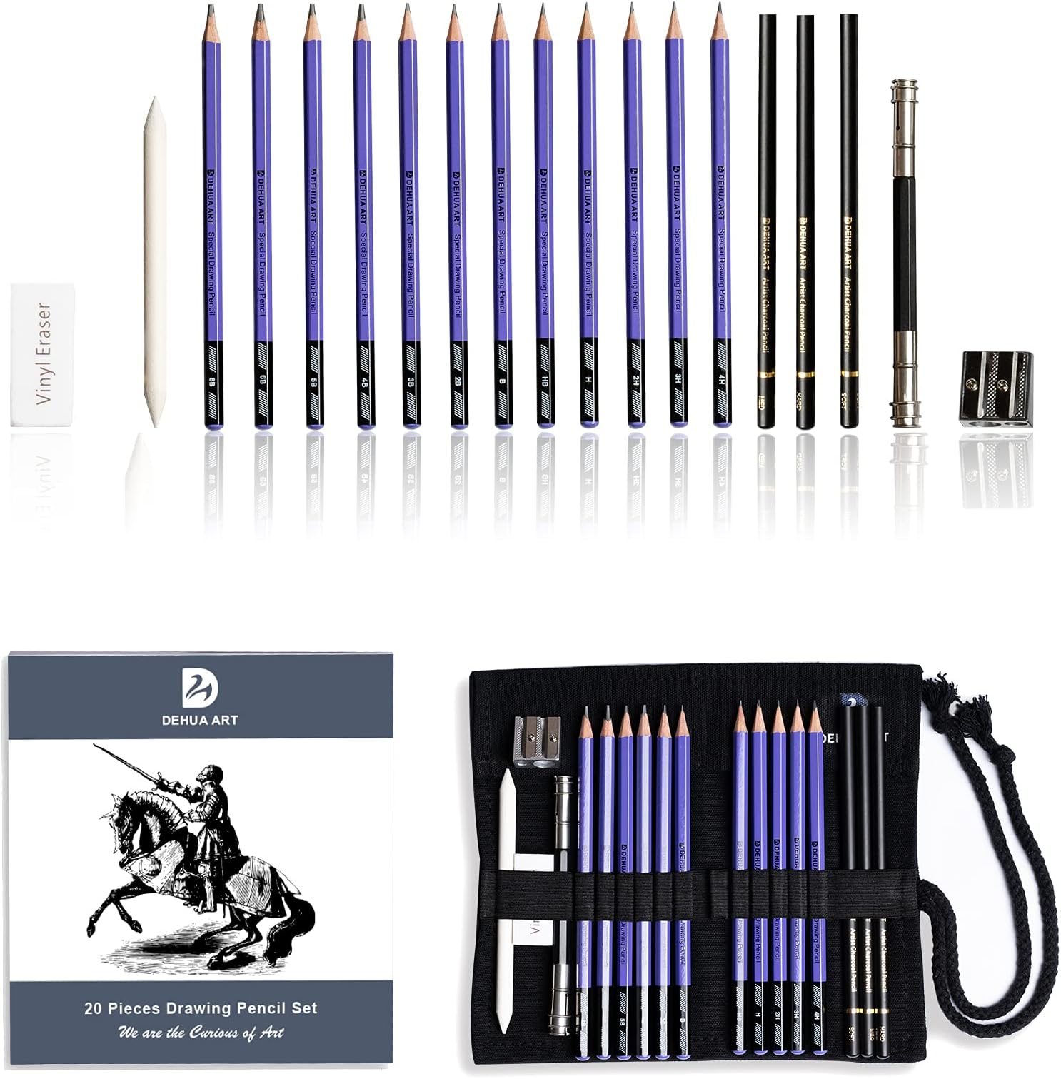 Set Artistico Di Matite Da Disegno e Da Schizzo di 36 Pezzi - Kit Artistico Con Matite di ...