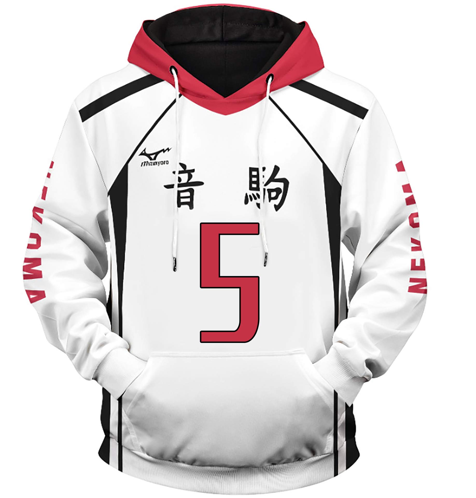 Buy Men Women Haikyuu Hinata Shoyo Hoodie Oikawa Tooru Nekoma Karasuno ...