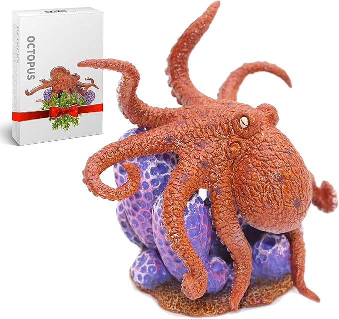Amazon.com: Gemini&Genius Octopus Toys for Kids, Realistic Octopus ...