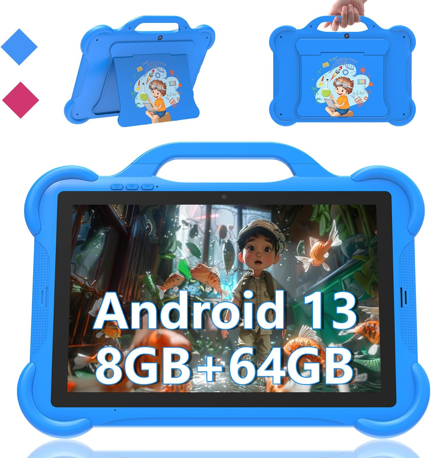 Amazon.com : PEICHENG10inch Kids Tablet, RAM 8GB((4+4Expand) ROM 64GB ...