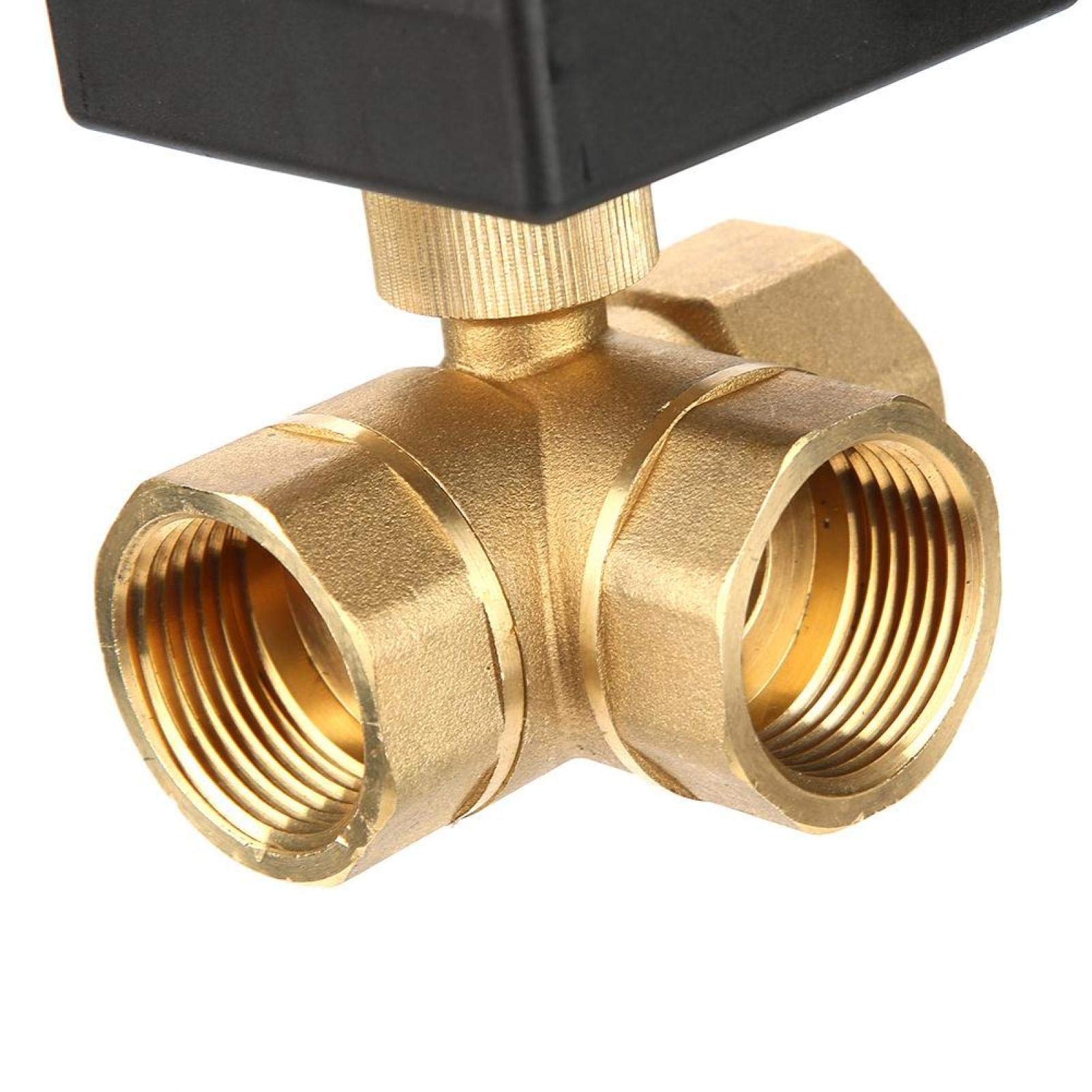 Buy Motorized Ball Valve DN25 DC 24V Electrical Ball Valve Effective ...