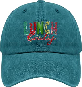 Lunch Lady Hats Running Cap Cap Vintage Cotton Washed Baseball Caps ...