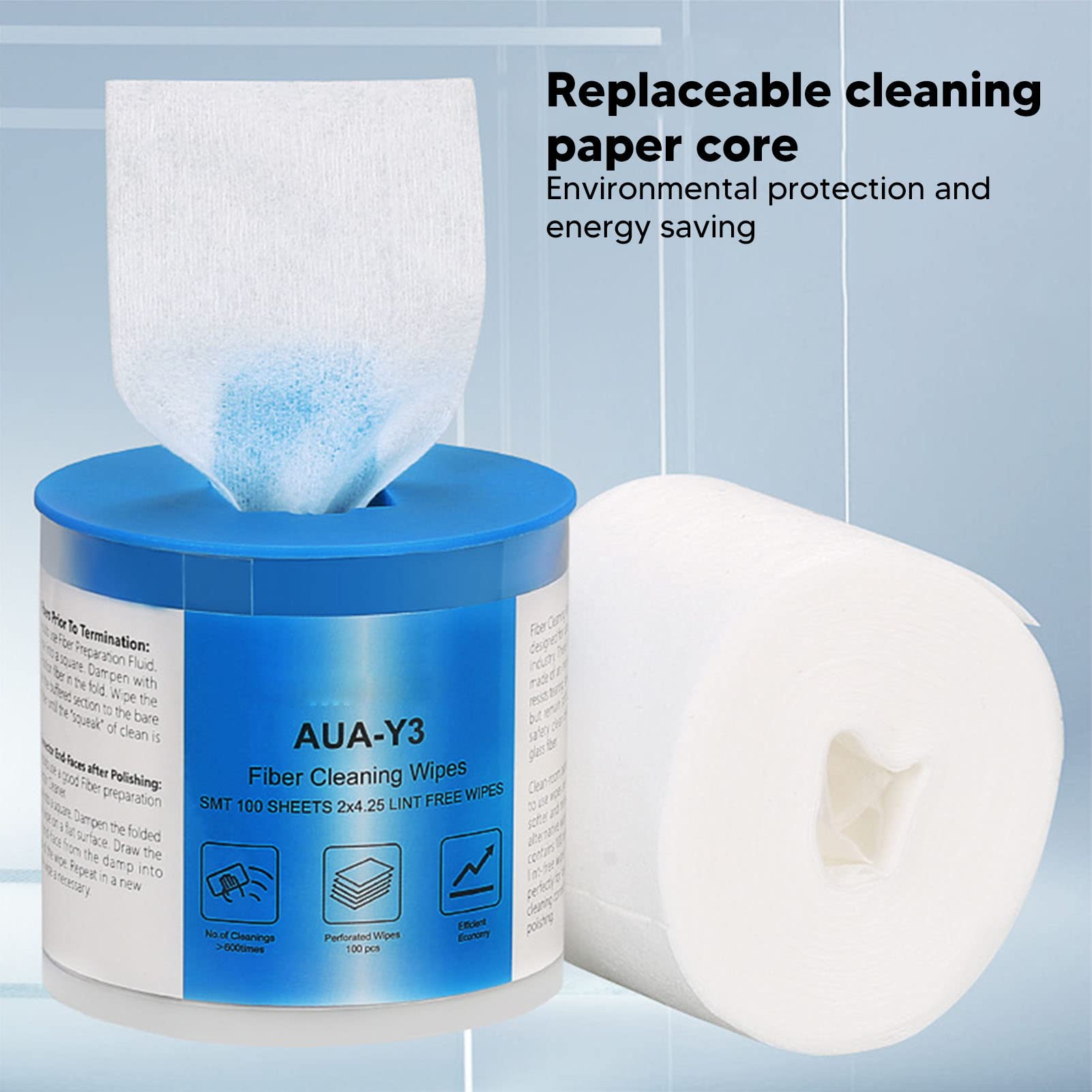 Snapklik.com : 100 Pieces Fiber Optic Cleaning Wipes, Optical Optic ...