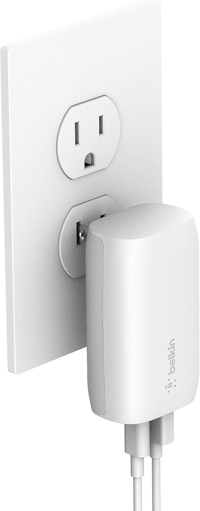 Amazon.com: Belkin USB C Wall Charger 32W C to C Cable Included PD with 20W USB C & 12W USB A ...