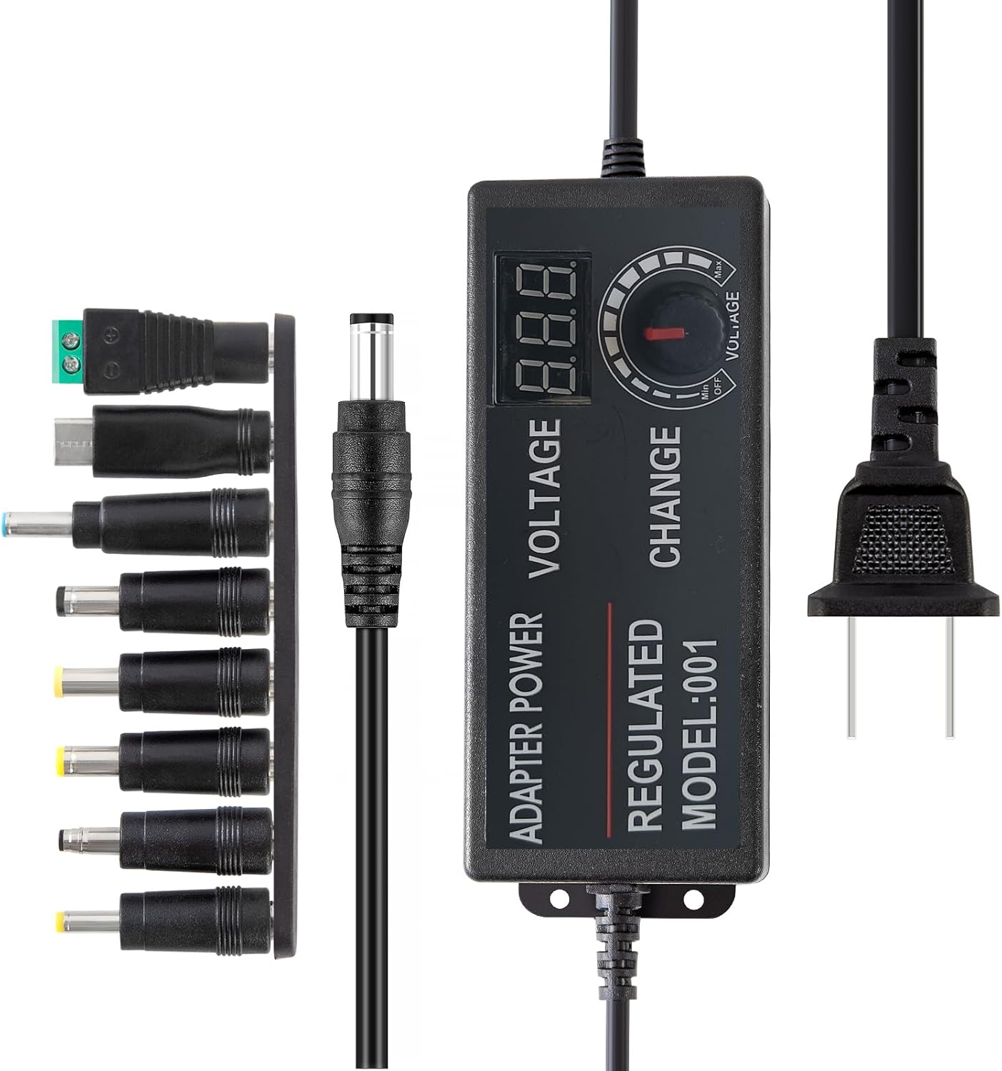 Amazon.com: HZHFCB 3V-24V 3A 72W Power Supply Adjustable DC from 3V to 24V Variable Universal ...