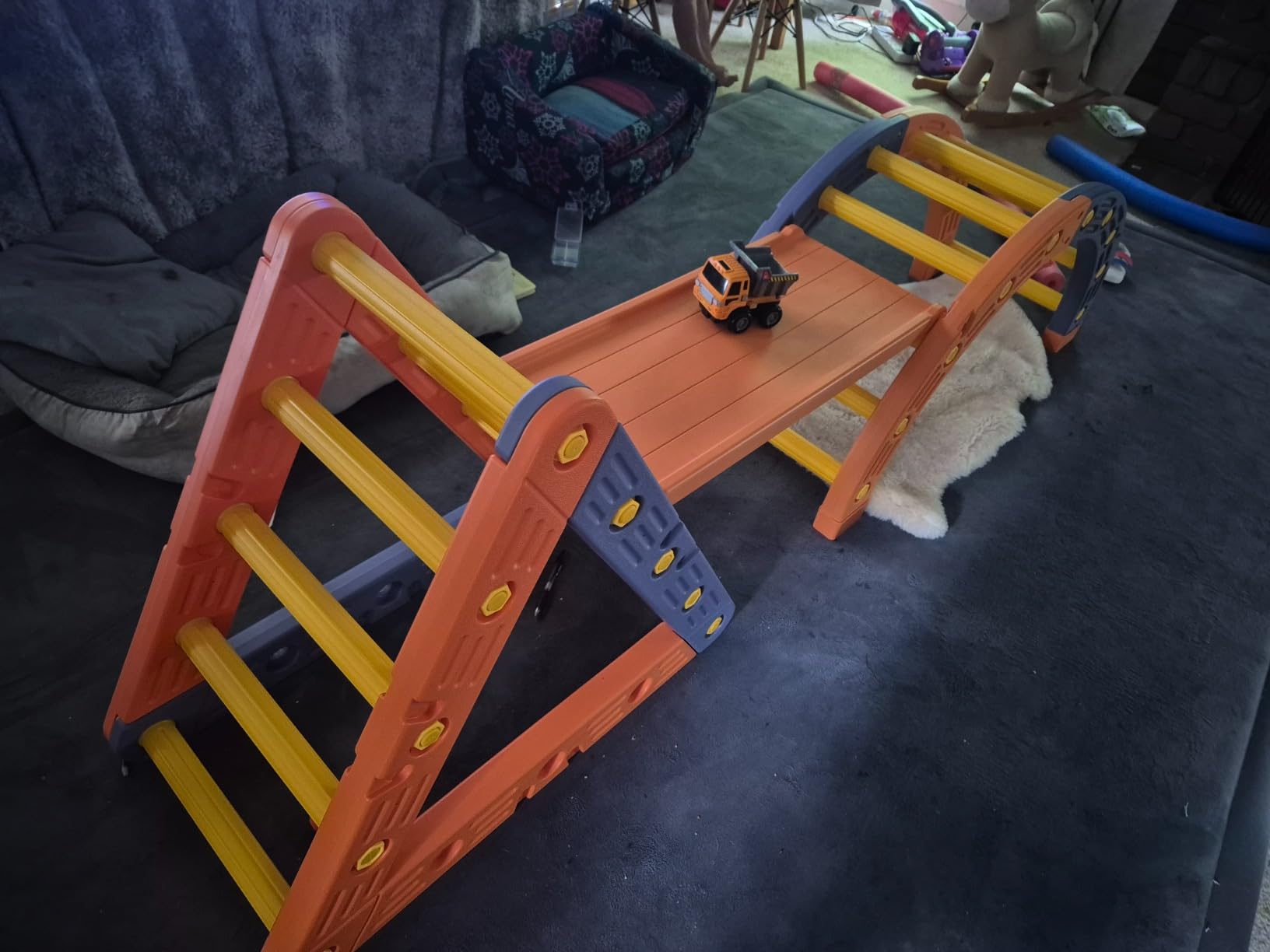 7in1 Pikler Triangle Climber Toys Set for Kids, Montessori Climbing Set ...